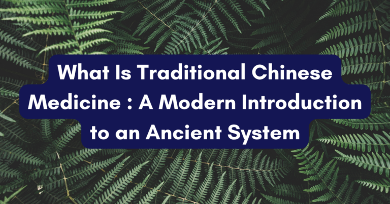 What Is Traditional Chinese Medicine? A Modern Introduction to an ...